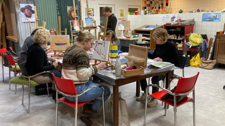 Cursus Tekenen en schilderen met Jet Violier – RTV Meppel
